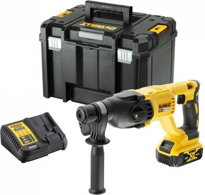 DeWalt DCH133M1 18V Li-Ion Accu SDS-plus combihamer set (1x 4.0Ah accu ...