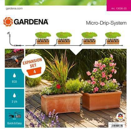 Gardena Micro drip systeem voor plantenbakken Expansion Set 13006 20 ...